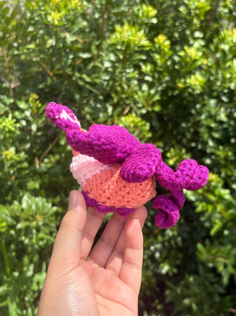 Mini Chunky Luna Moth Crochet Plush - Etsy