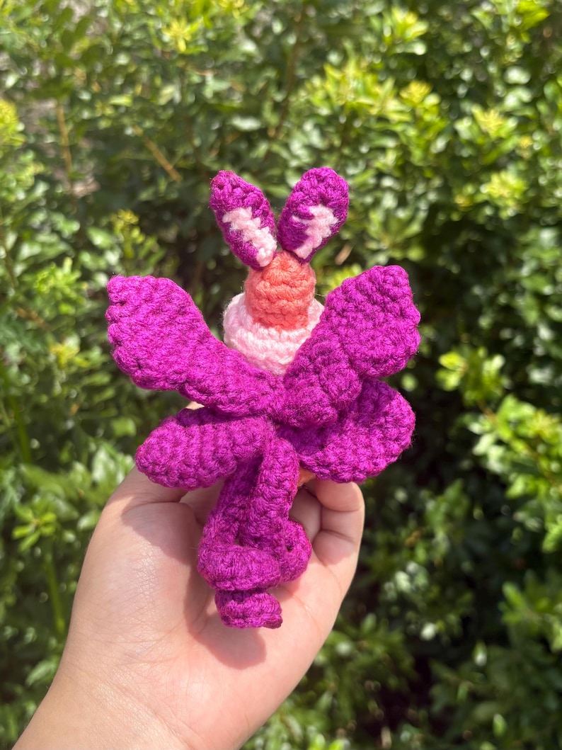 Mini Chunky Luna Moth Crochet Plush - Etsy