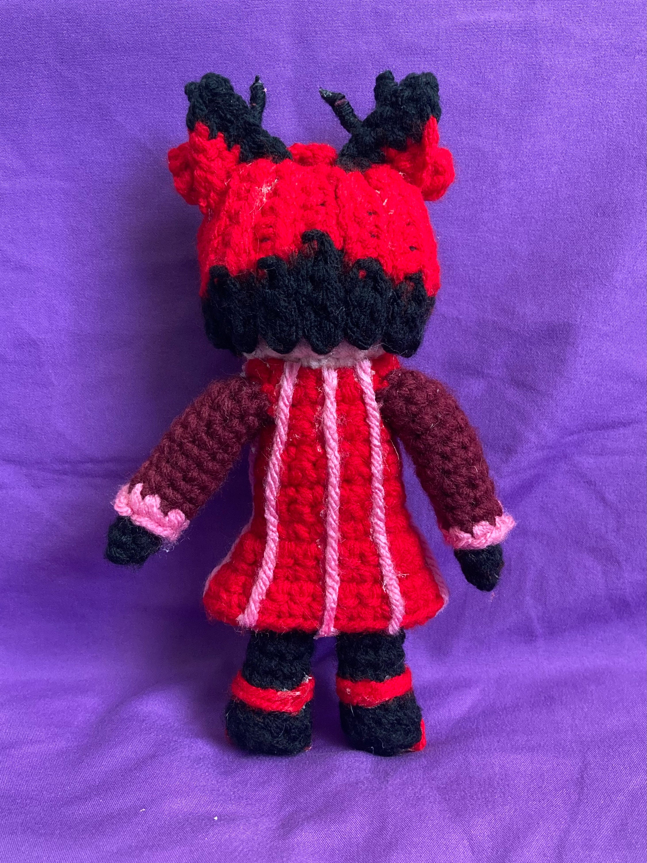 Alastor Hazbin Hotel Crochet Doll - Etsy