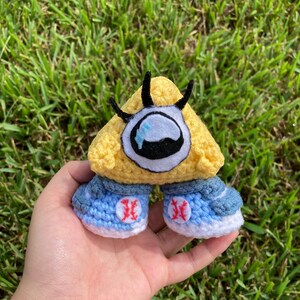 Baby Bill Cipher Crochet Plushie Handmade - Etsy