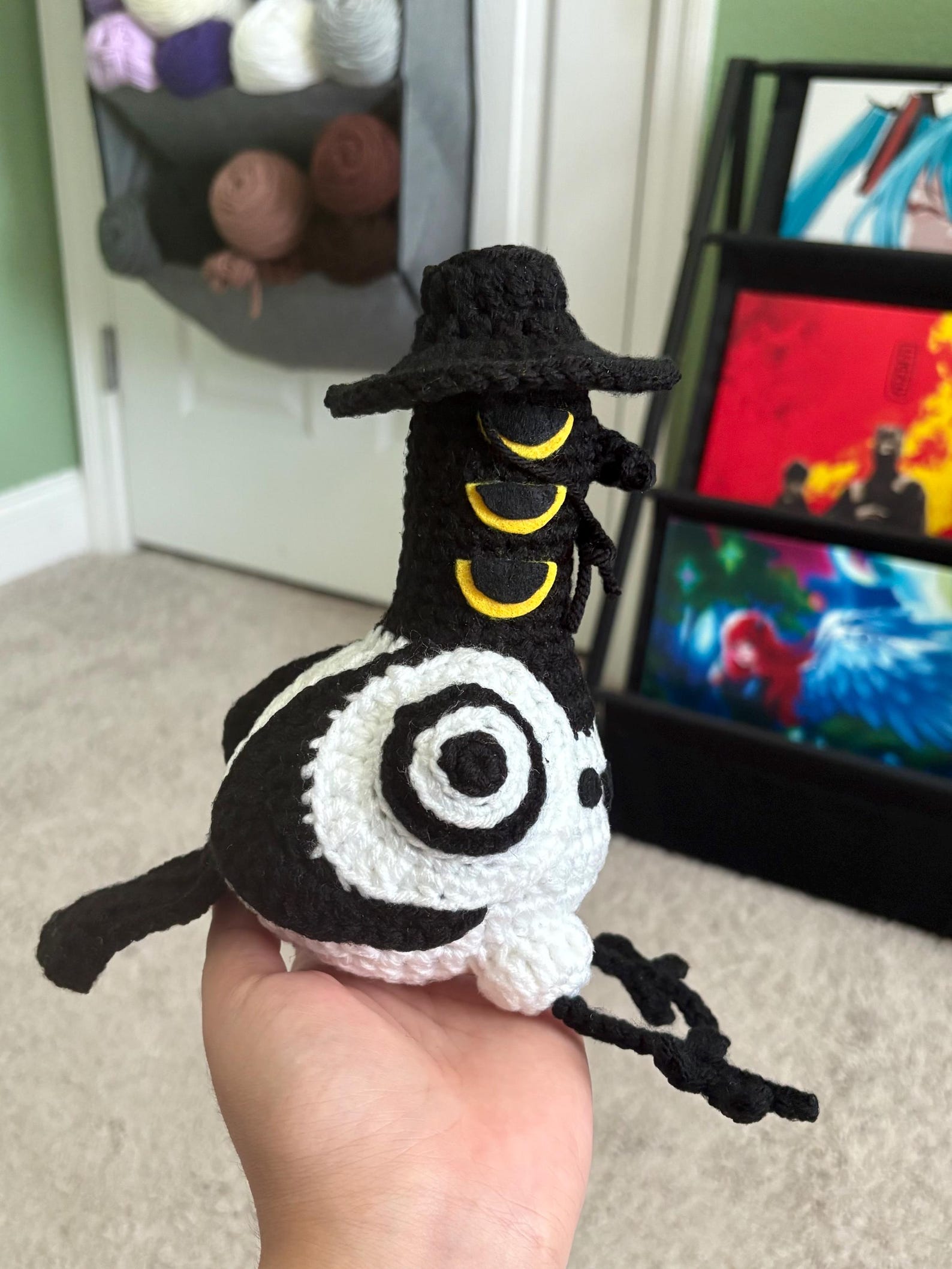 Sussie the Magpie Bird From KPOP Demon Hunters Crochet Plush - Etsy Canada