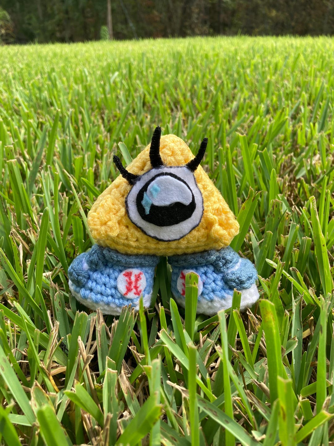 Baby Bill Cipher Crochet Plushie Handmade - Etsy