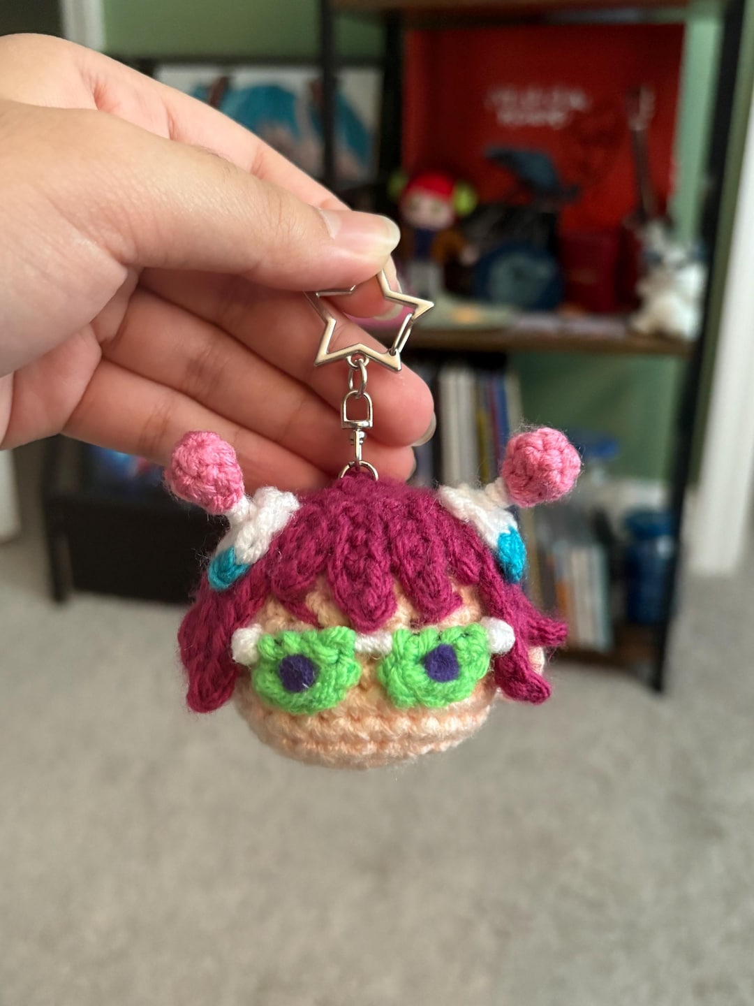 Kusuo Saiki K Crochet Keychain - Etsy