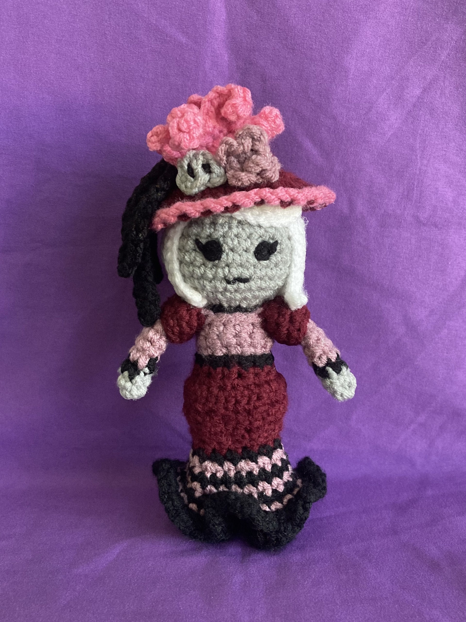 Rosie Hazbin Hotel Crochet Doll - Etsy