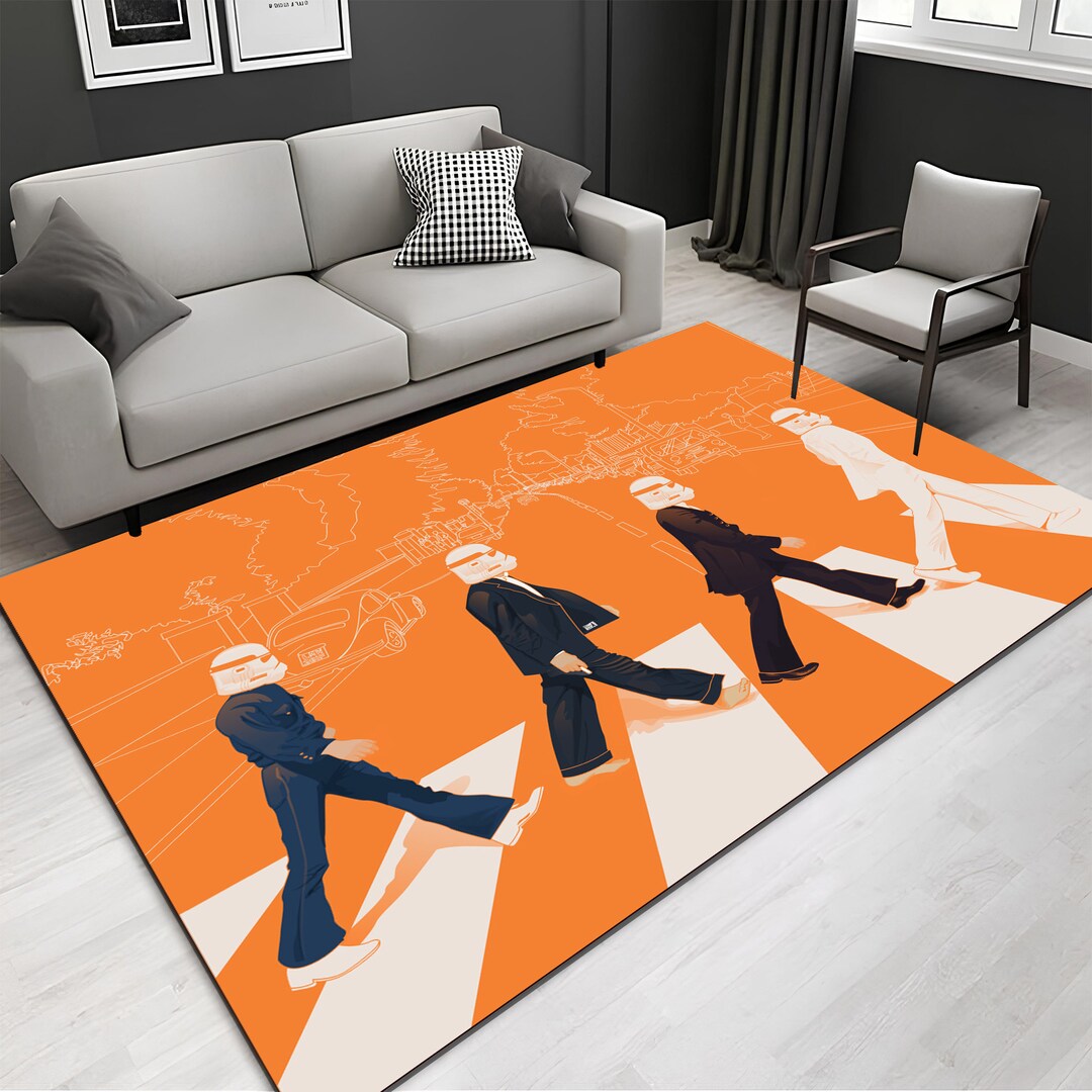 Crosswalk Themed Darth Vader Rug, Star Wars Rug, Music Rug, Fantastic ...