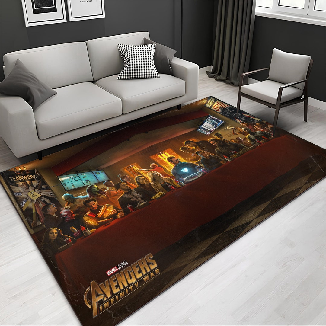 Marvel,avengers Character Rug,movie Rug,fantastic Rug,movie Decor ...