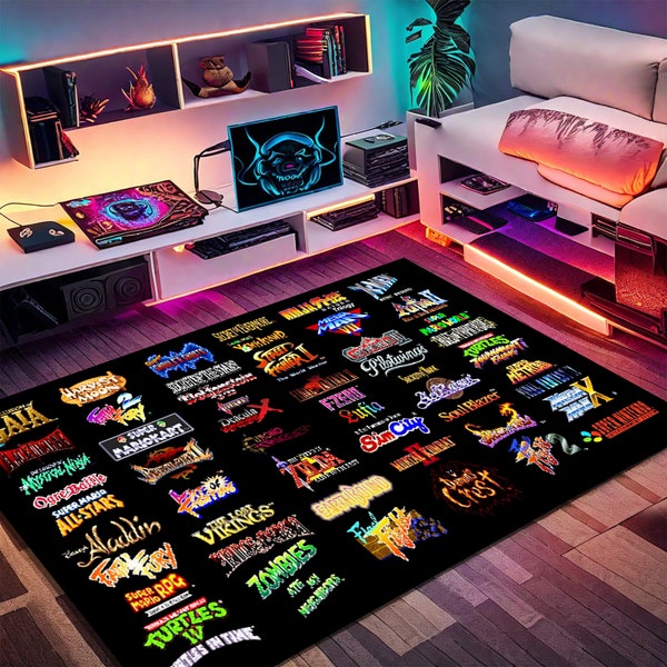 Gaming Rugs - Etsy