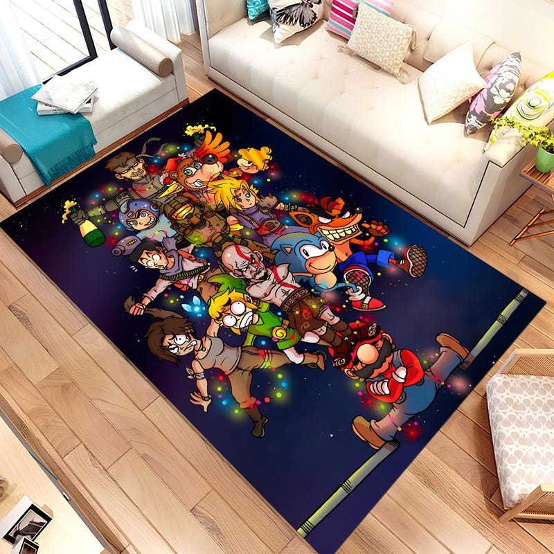 Video Game Rug - Etsy