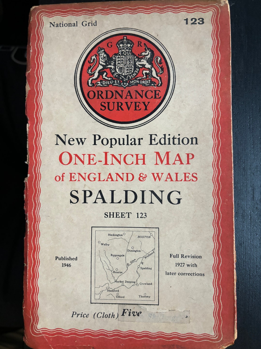 Heritage English Maps - Etsy