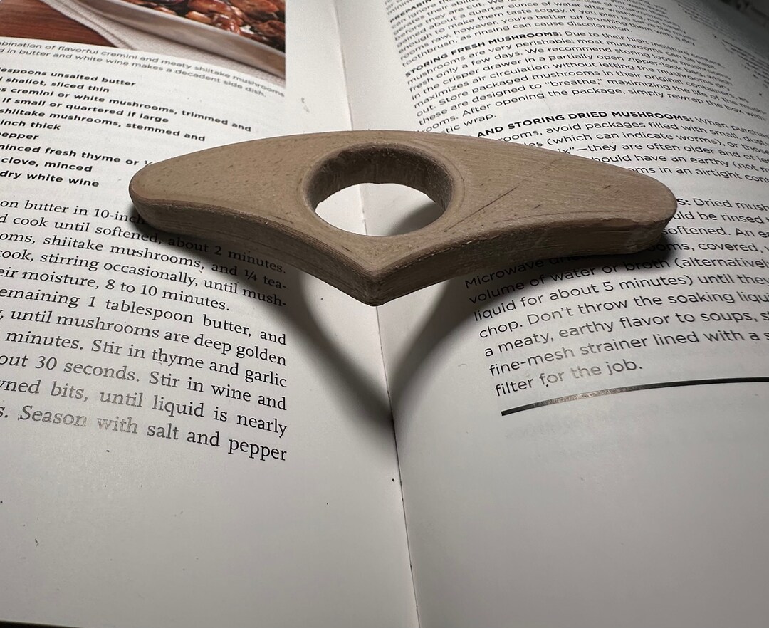 One-handed Book Holder 3D Printed Wood - Etsy