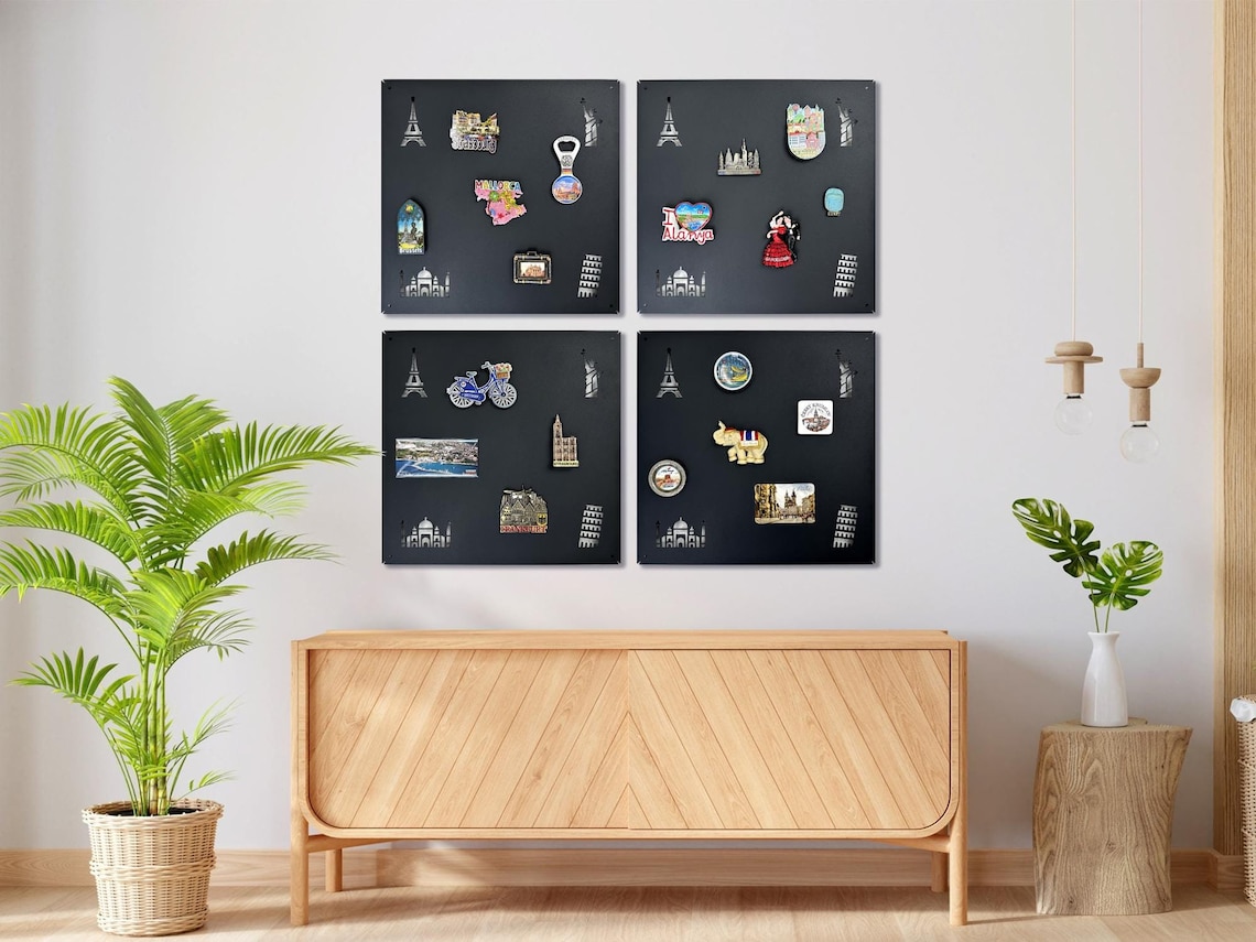 Magnet Display Board, Travel Magnet Board, Metal Wall Organizer, Dream ...