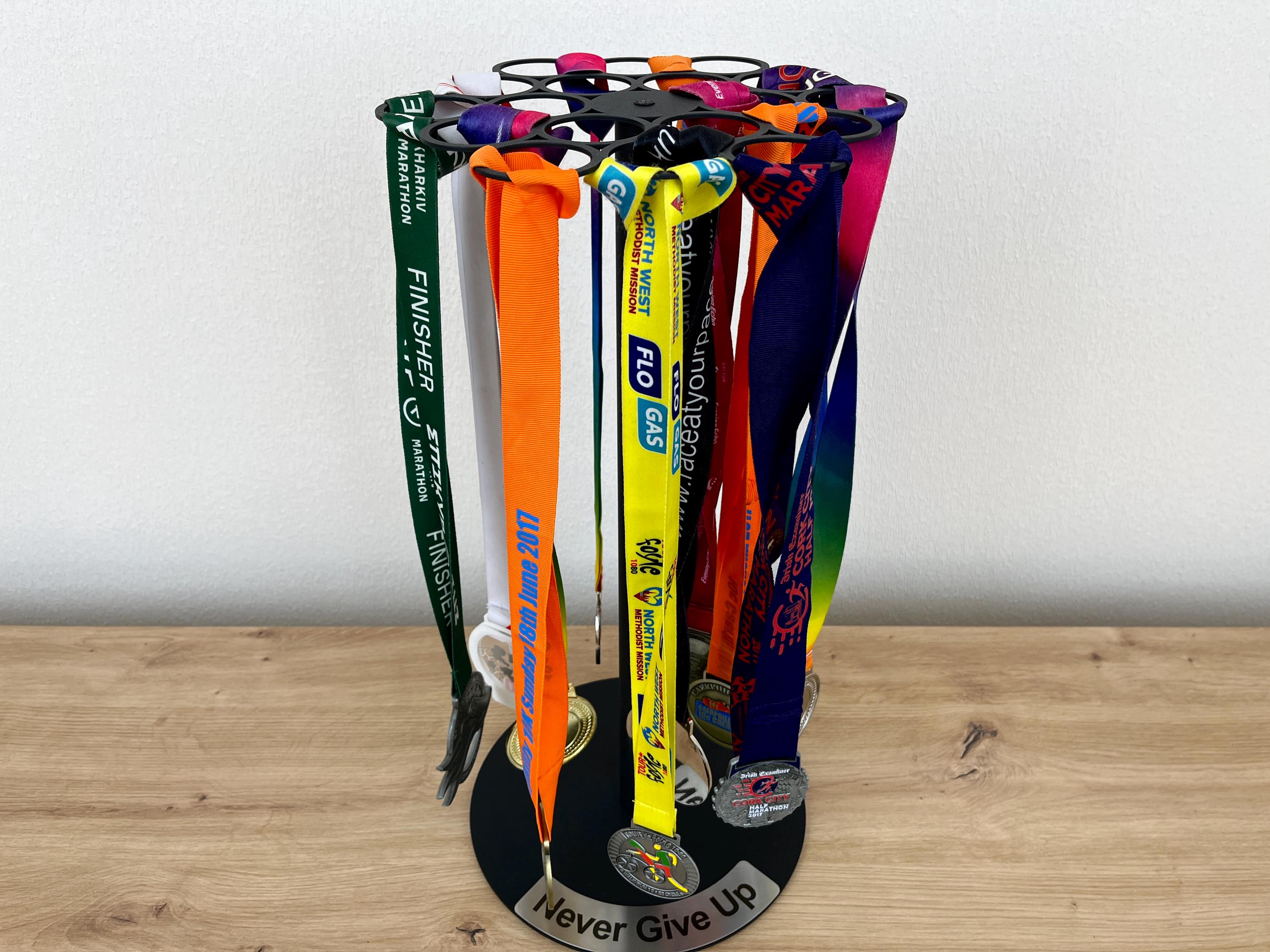 Standing Trophy Medal Holder, Sport Award Hanger, Custom Metal Award ...