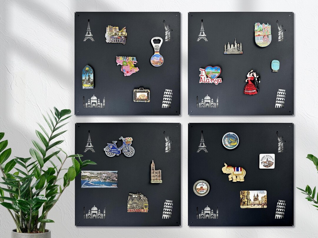 Magnet Display Board, Travel Magnet Board, Metal Wall Organizer, Dream ...