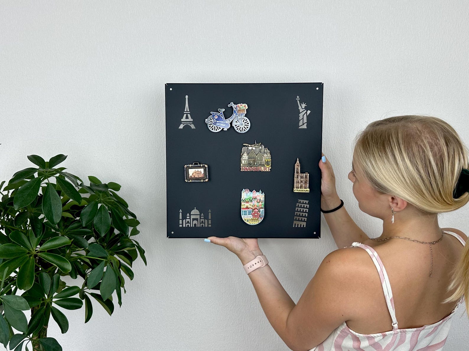 Magnet Display Board, Travel Magnet Board, Metal Wall Organizer, Dream ...