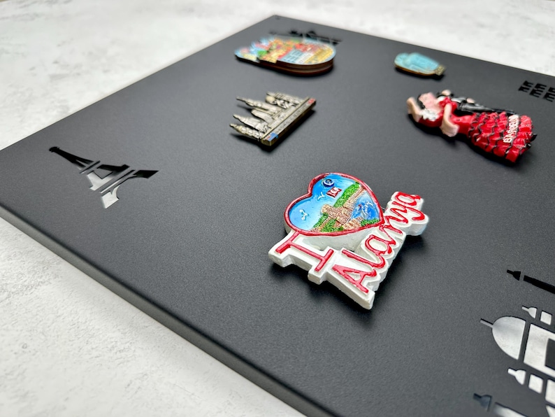 Magnet Display Board, Travel Magnet Board, Metal Wall Organizer, Dream ...