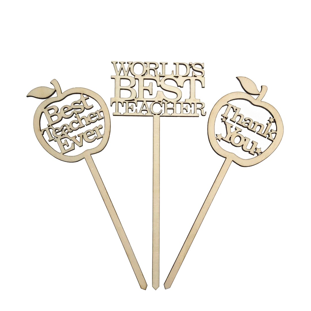 Teacher Gift Tags for Flowers - Etsy