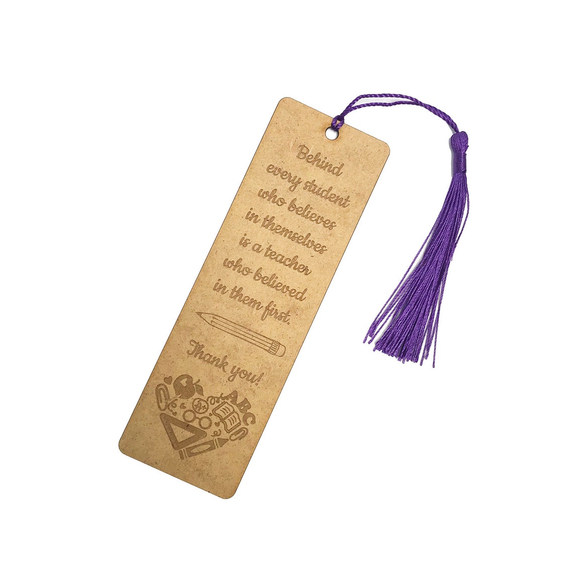 Personalised End of Term Teacher Bookmark - Etsy