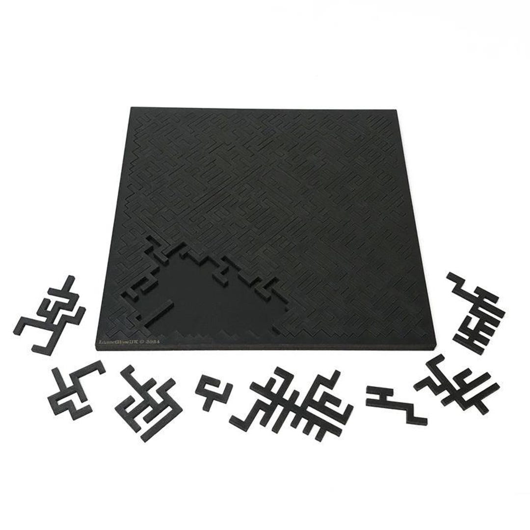 Square Impossible Puzzle Available in Two Sizes - Etsy