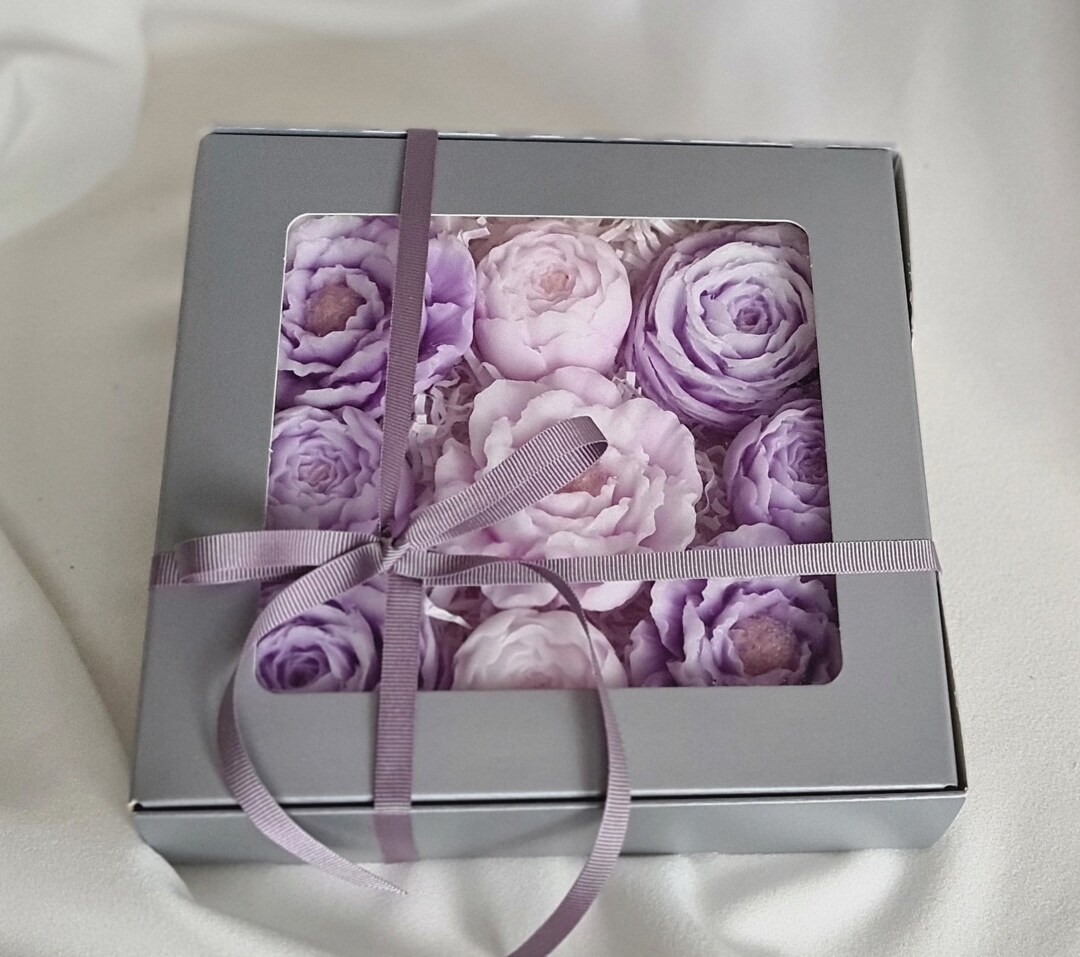 Ready as a Gift, Decorative Soap, Flower Soap, Decorative Soap in a Box ...
