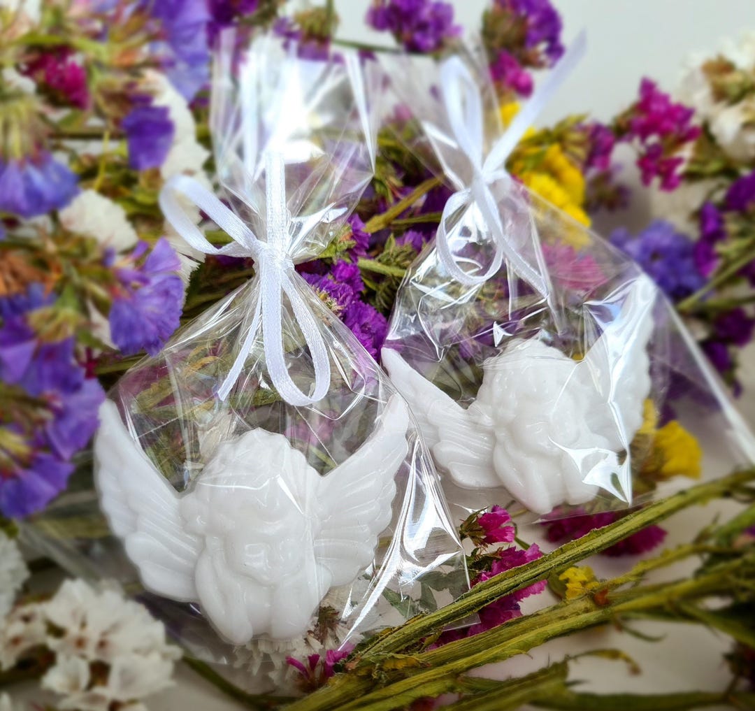 Set of 12 Mini Soap Angels/christening Gift/thanksgiving Gift/ Handmade ...