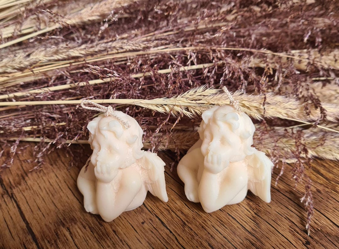 Cherub Angel Candle Set/soy Wax Candles/handmade Candles/decor Candle ...