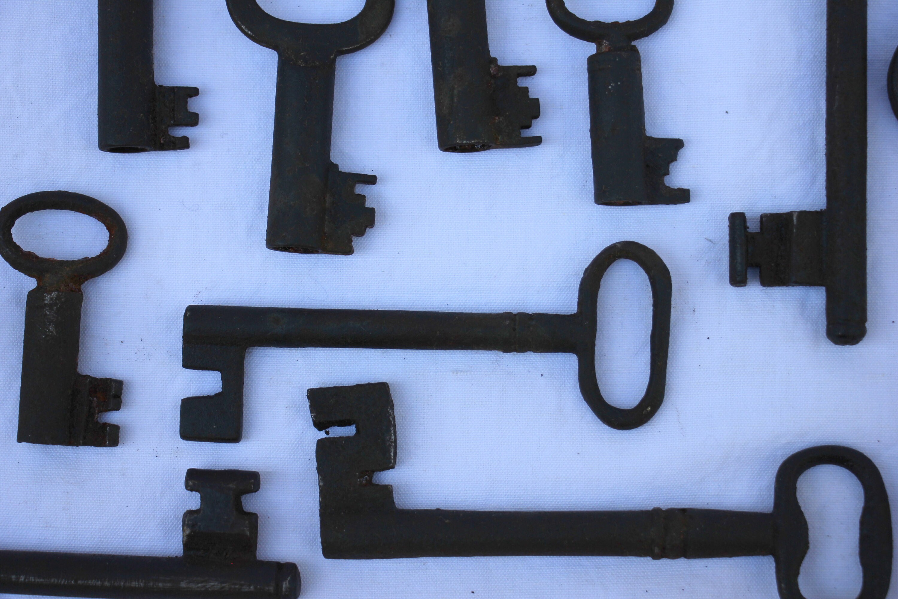 Antique Iron and Cast Iron Keys, Late 1800s - Etsy