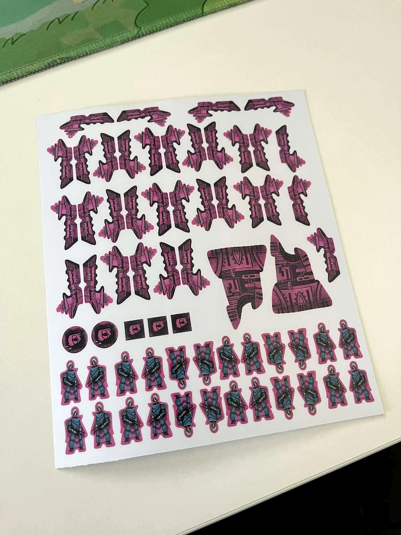 ARCS 5 Player, Lost Vaults Exp Meeple Stickers - Unofficial Upgrade ...