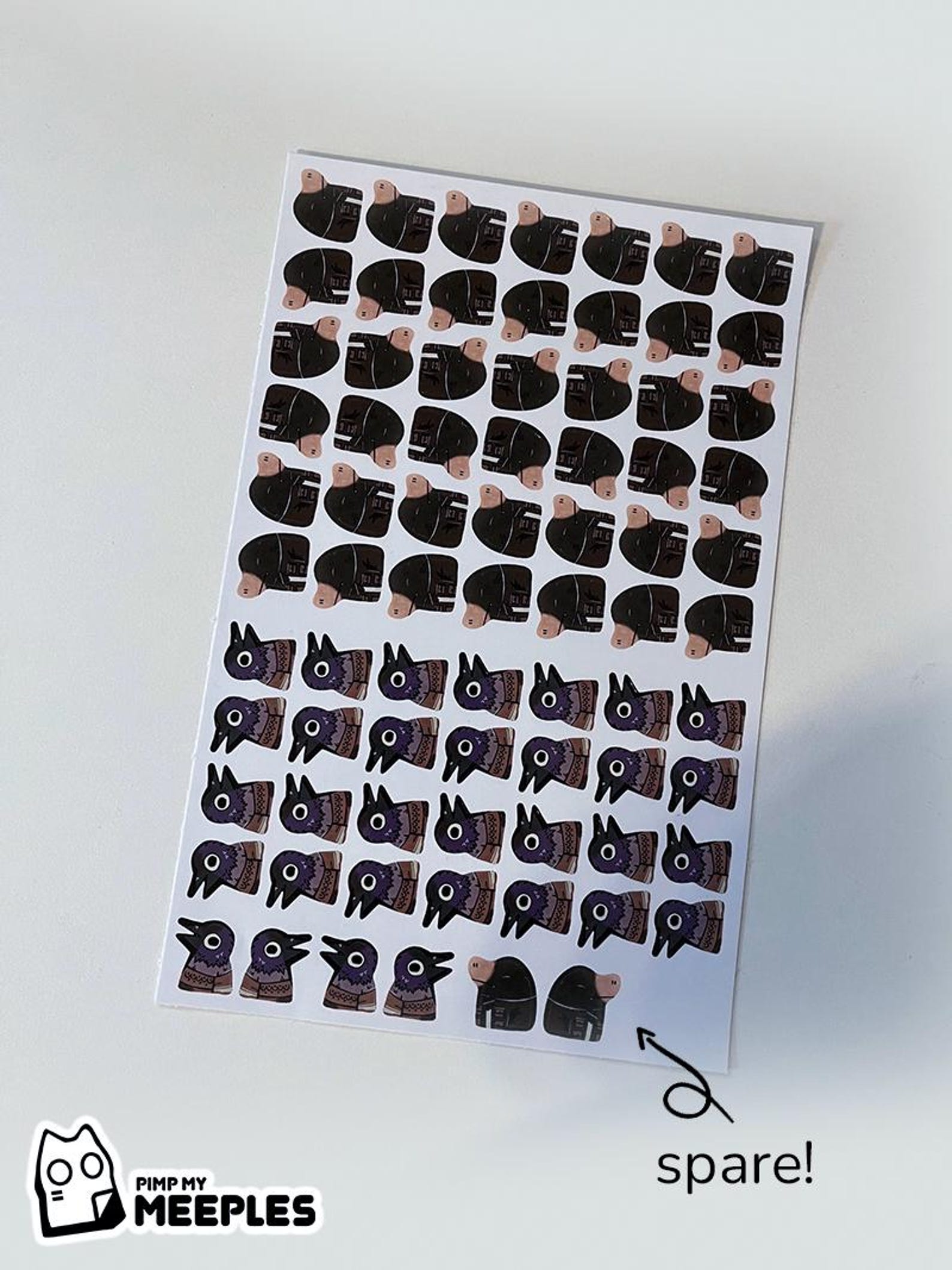 Root Stickers Fullset (WITHOUT Homeland) - Laminated Labels Fan-made ...