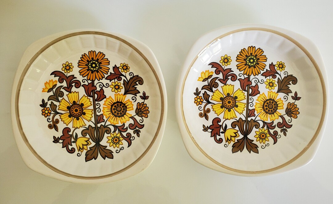 Set of Two Palissy Small Dishes - Etsy