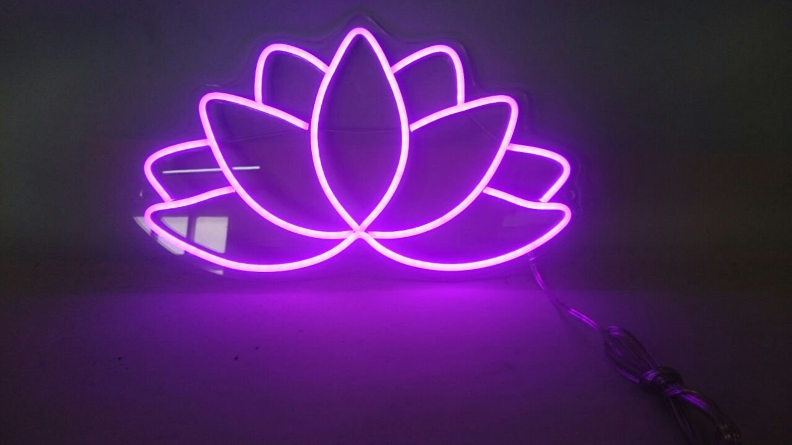 Lotus Neon Sign Lotus Led Light Flowers Neon Sign Lotus Led Sign Lotus ...