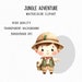 Jungle Adventure Clipart, Cute Safari Clipart Bundle, Watercolor Safari ...