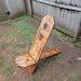 Wooden Viking Chair - Etsy