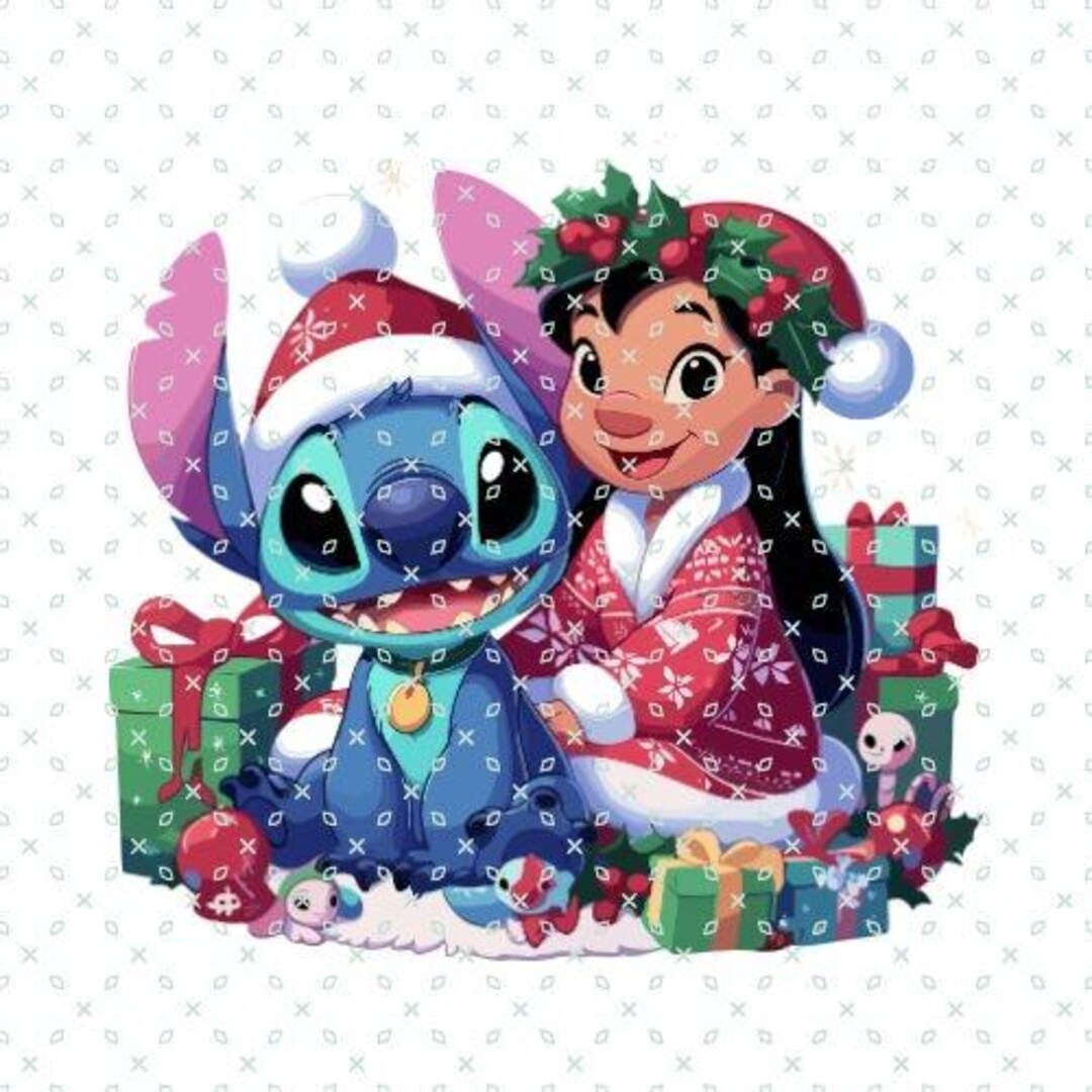 Lilo Stitch, Stitch Png, Stitch Svg, Stitch Christmas Png, Stitch ...