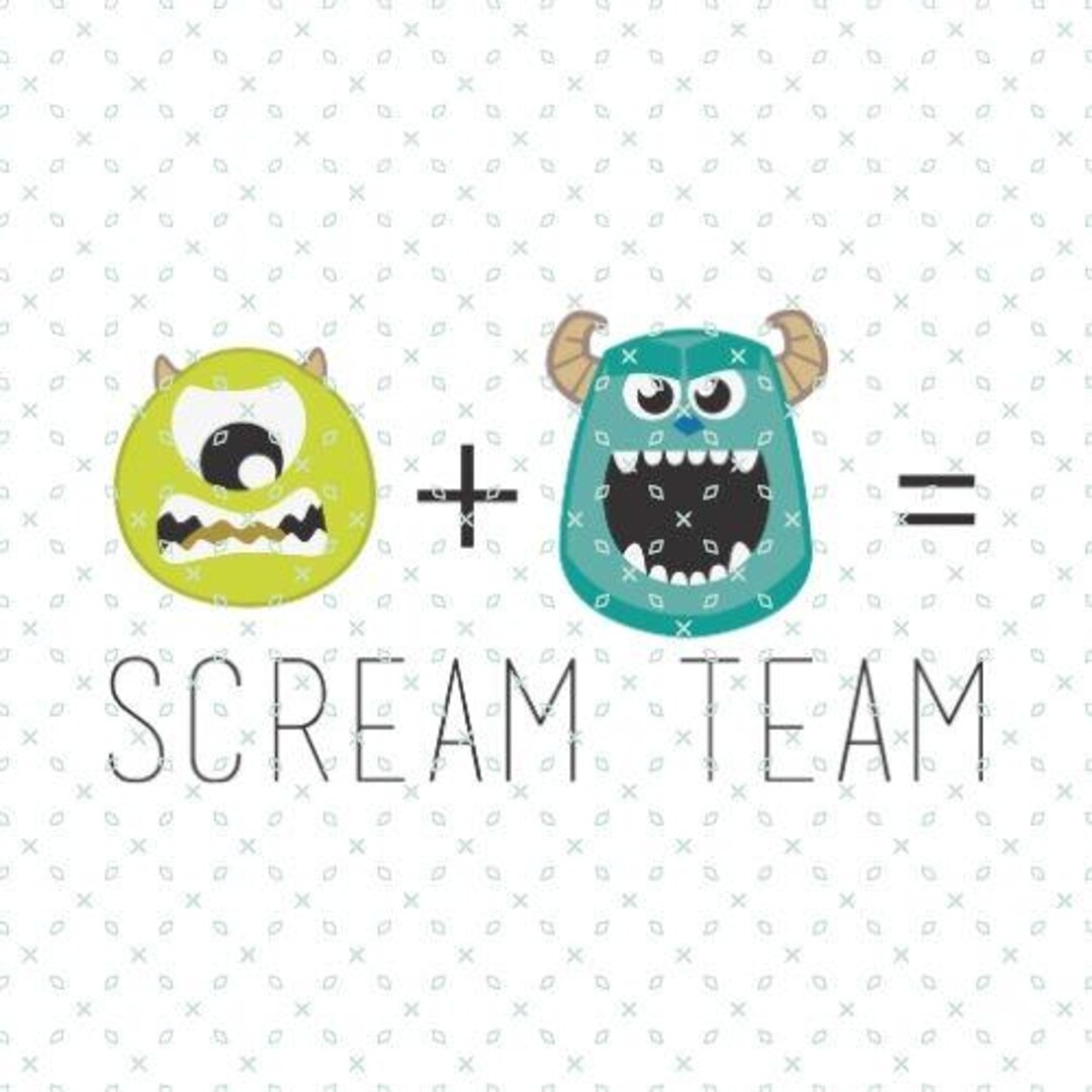 Mike and Sully Svg, Cartoons, Scream Team Png Svg , Cartoons Png, Sully ...