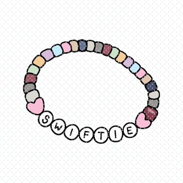 Swiftie Bracelet Svg - Etsy