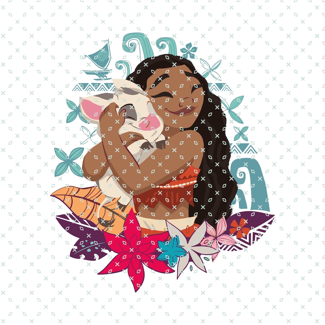 Moana 2 Png, Moana Pua and Heihei, Moana and Pua, Retro Moana Png Svg ...