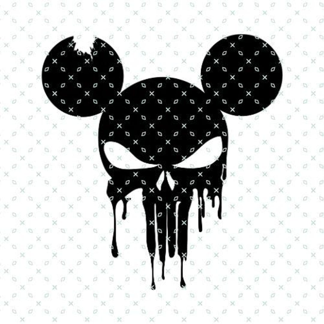 Punisher Mickey Png, Bad Mickey Mouse Svg, Mickey and Friends Castle ...