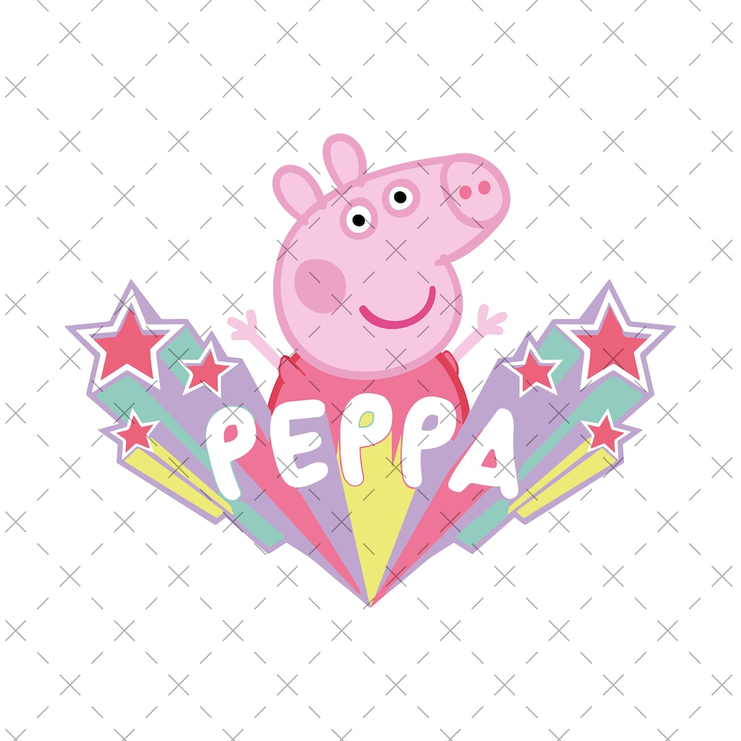 Peppa Pig, Peppa Pig Birthday, Peppa Pig SVG, Peppa Pig Family, Peppa ...