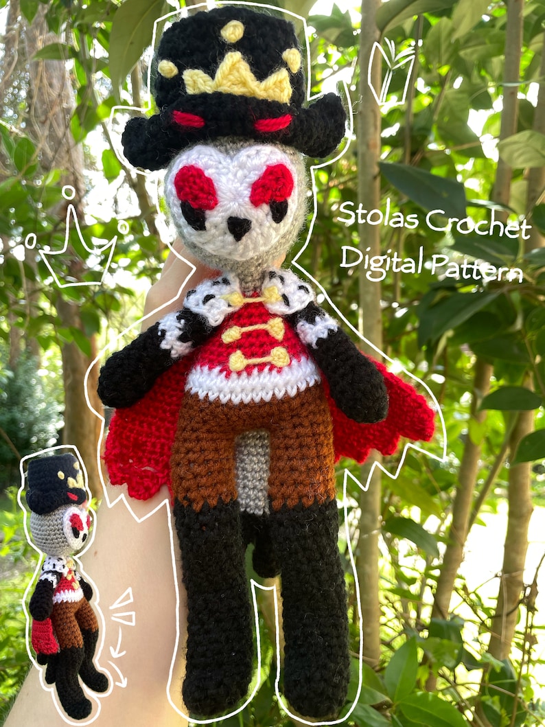 Helluva Boss Stolas Crochet Pattern - Etsy