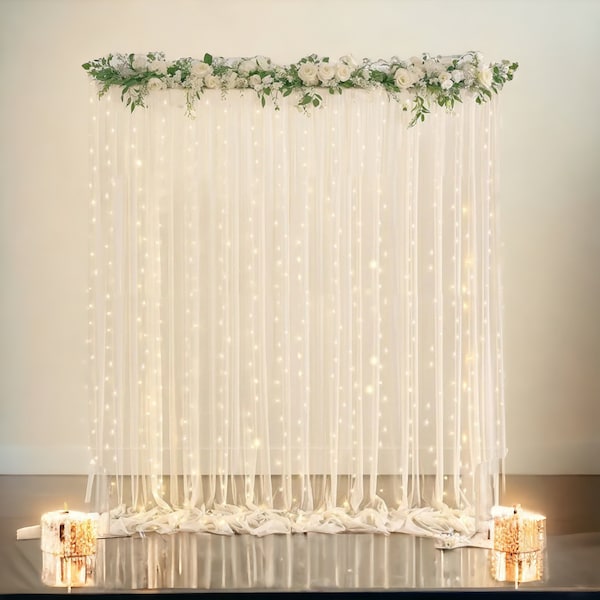 Wedding Backdrop With Lights - Etsy