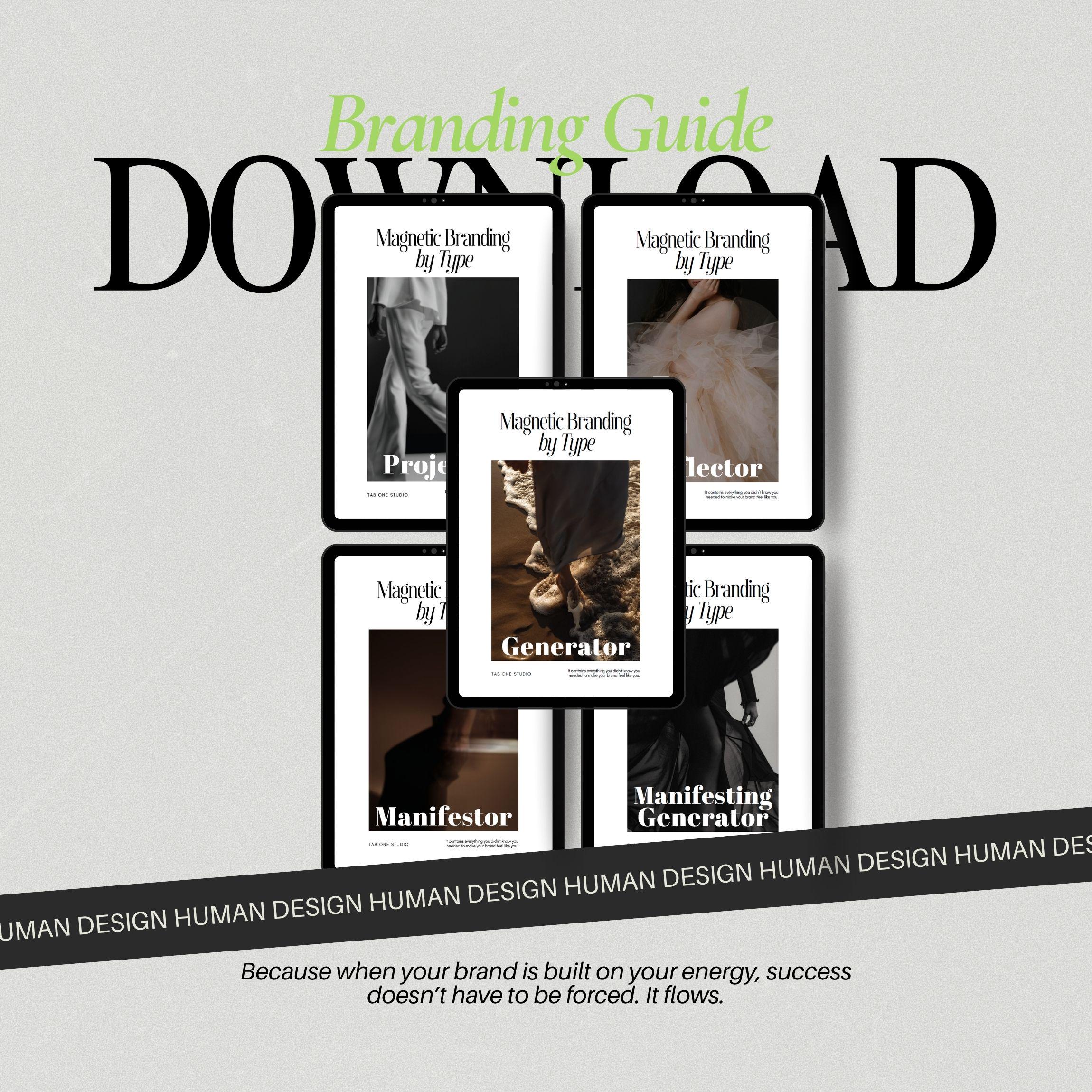 Human Design Branding Guide for All Types, Personal Branding HD for ...