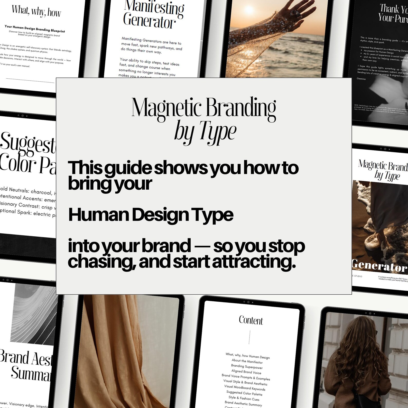 Human Design Branding Guide for Generators, Personal Branding HD for ...