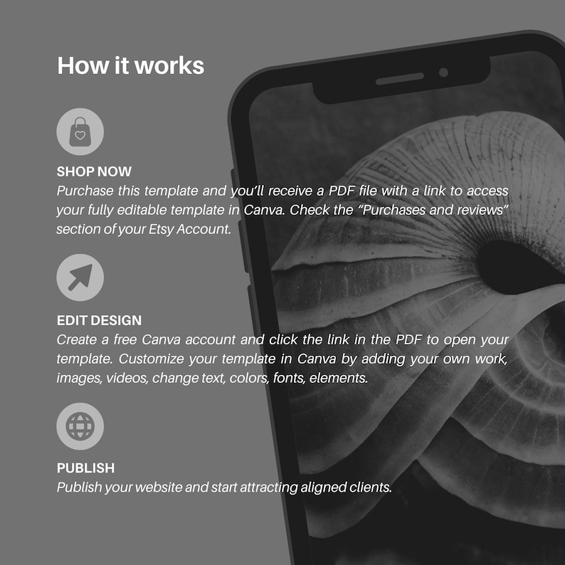Human Design Website Template, Minimalist Coach Landing Page (canva) - Etsy
