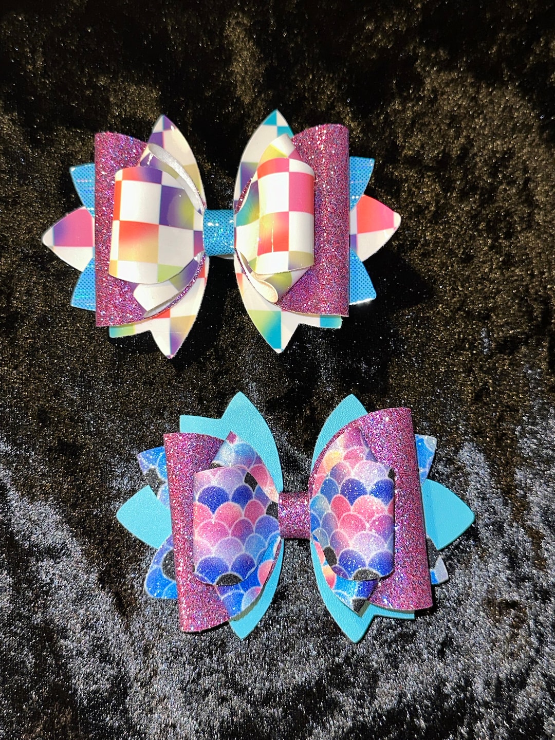 Deep Purple Stanley Matching Bow Straw Toppers Stanley Bows Straw Bows ...