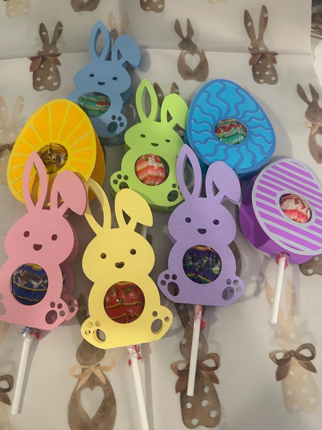 Easter Bunny & Egg Lollipop Holders | Easter Classroom Gifts | Kids ...