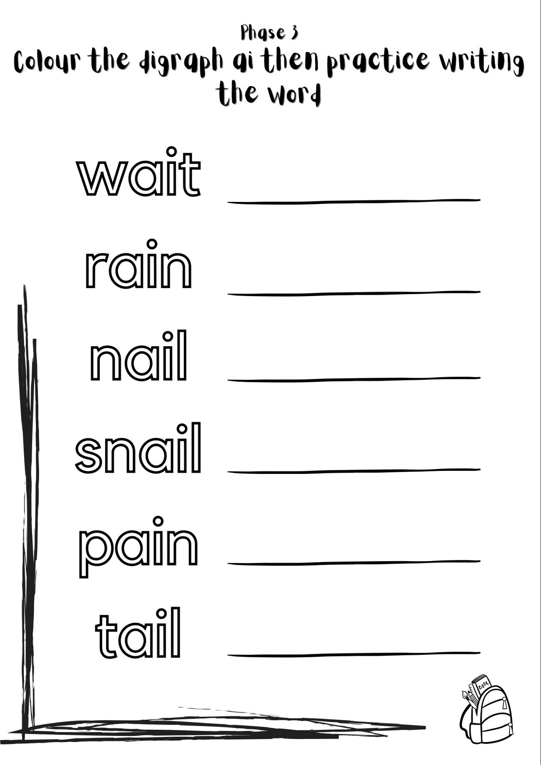 Phase 3 Ai Air Worksheet - Etsy