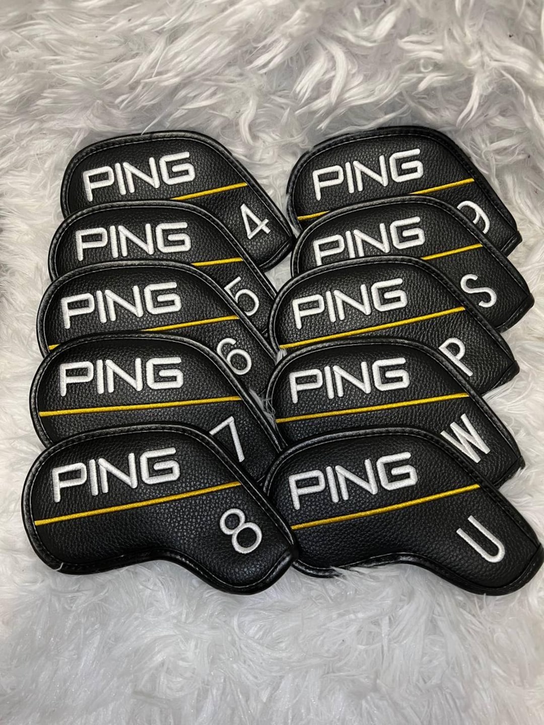 PING Magnetic Golf Club Head Covers, Protective Iron Cover - Etsy