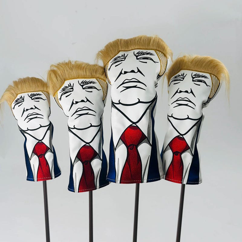 Trump Golf Head Covers - Etsy