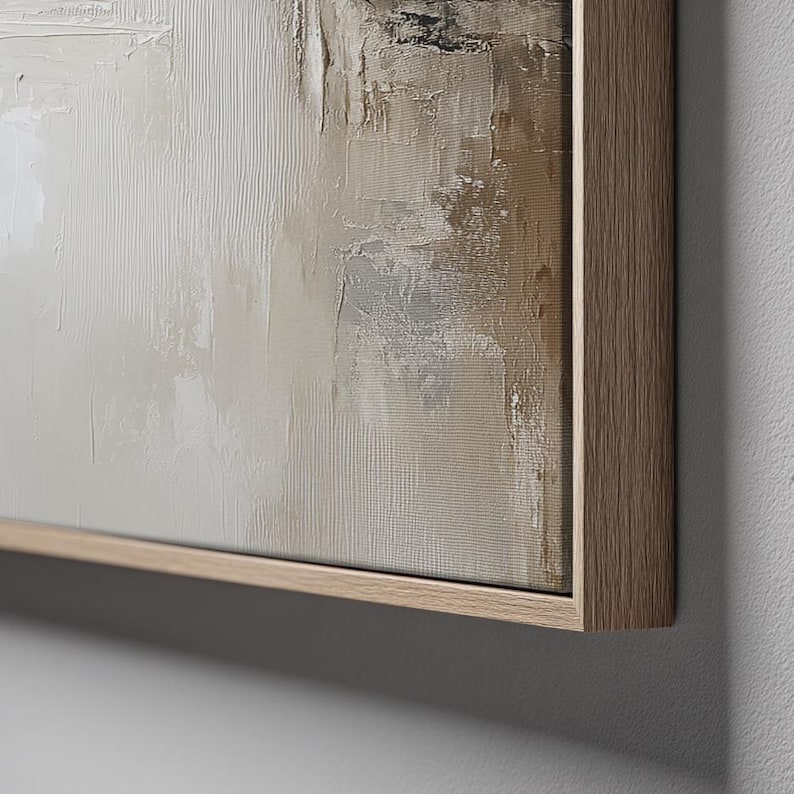 Neutral Landscape Painting Set of 2, Abstract Printable Art, Modern ...