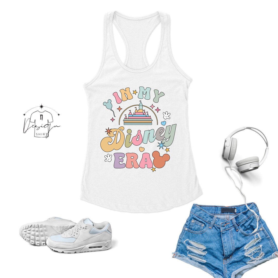 In My Disney Era Tank Top, Vintage Inspired Disney Tank Top, Colorful ...